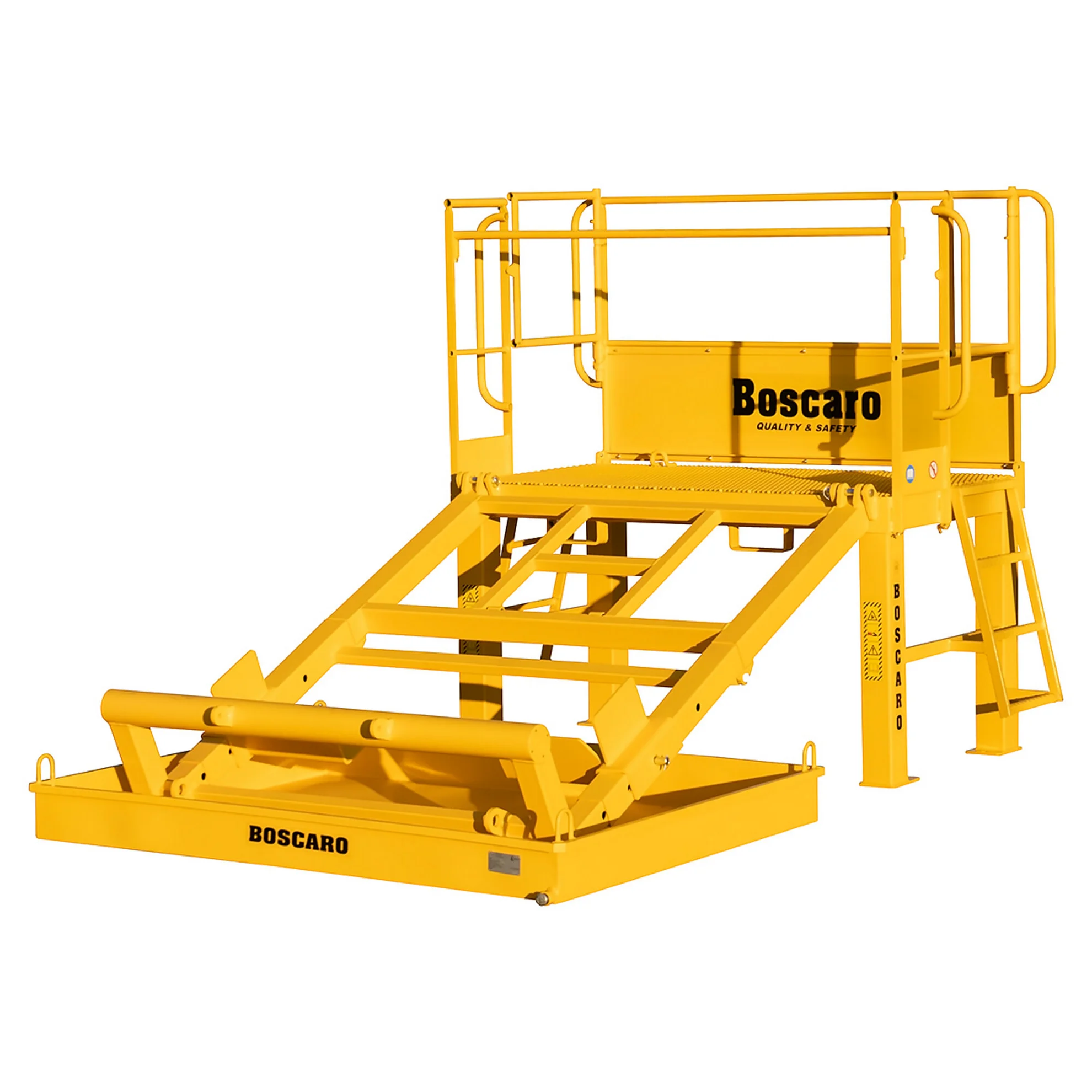 Concrete skip washing platform - Boscaro Italia